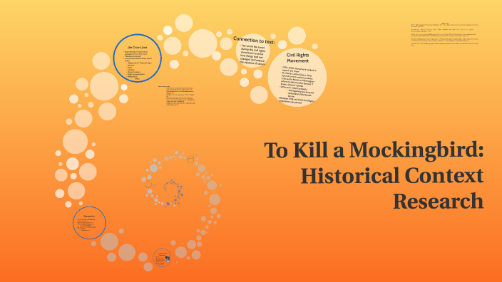 To Kill a Mockingbird: Historical Context by Angie St on Prezi