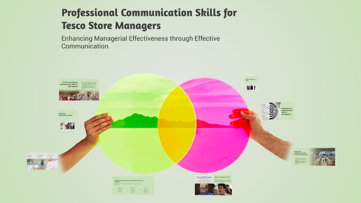 Professional Communication Skills for Tesco Store Managers by Aayush ...