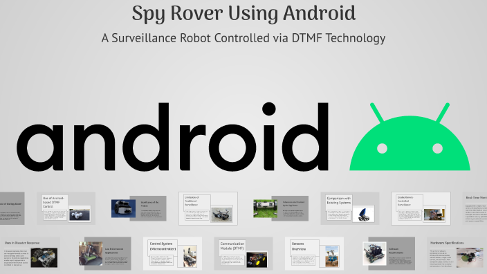 spy rover using android by Chethan PB on Prezi