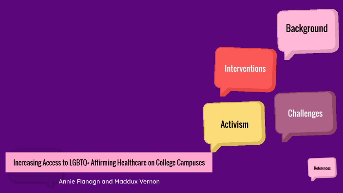 Access To Lgbtq Inclusive Sexual Healthcare On College Campuses By