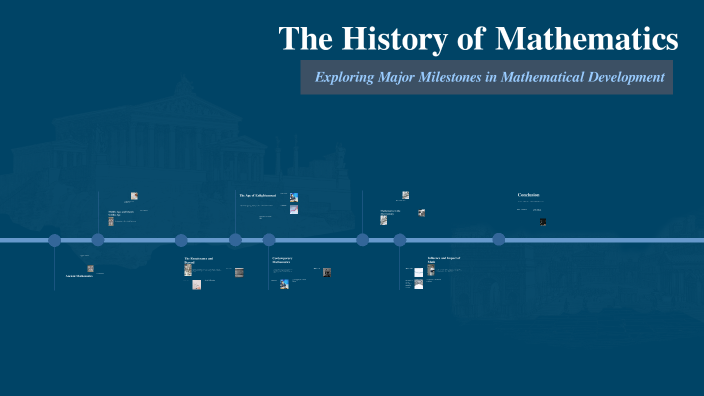 Chronological Journey Through Math History by Kathleen Butler on Prezi