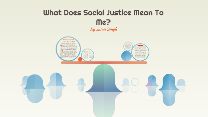 What Does Social Justice Mean To Me? by Jason Singh on Prezi