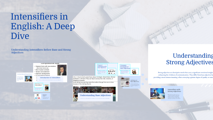 Intensifiers in English: A Deep Dive by Mohammed Bendary on Prezi
