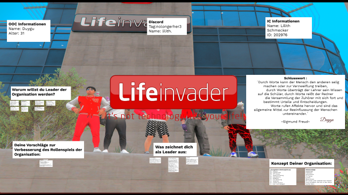 LifeInvader by the final micha on Prezi