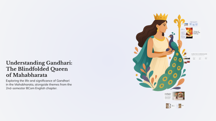 Understanding Gandhari: The Blindfolded Queen of Mahabharata by DNR ...
