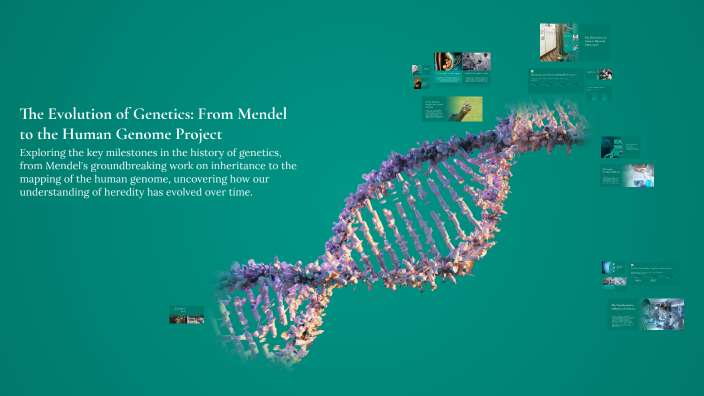 The Evolution of Genetics: From Mendel to the Human Genome Project by ...