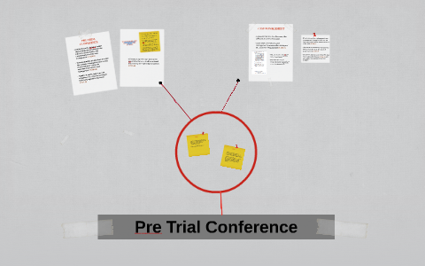 Pre Trial Conference by Nadiah Noor on Prezi