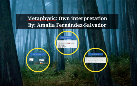 Metaphysic: Own interpretation by Amalia Fernandez-Salvador on Prezi