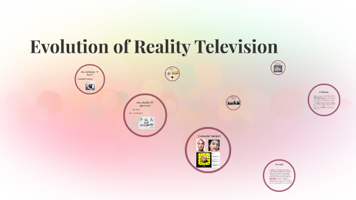 Evolution of Reality Television by carla godinez