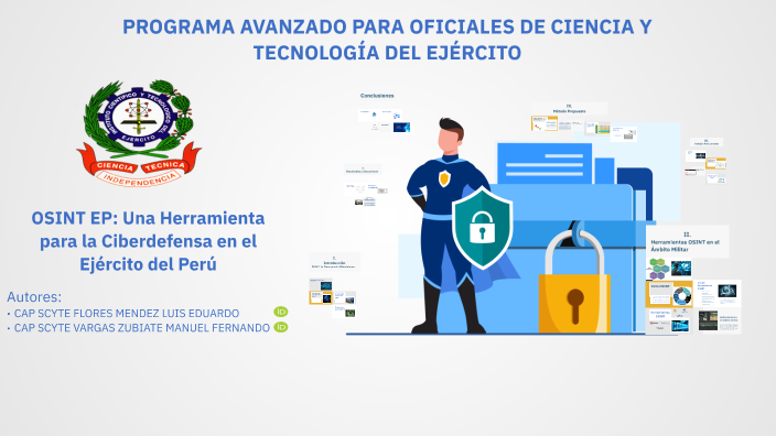 OSINT EP: Una Herramienta para la Ciberdefensa en el Ejército del Perú ...