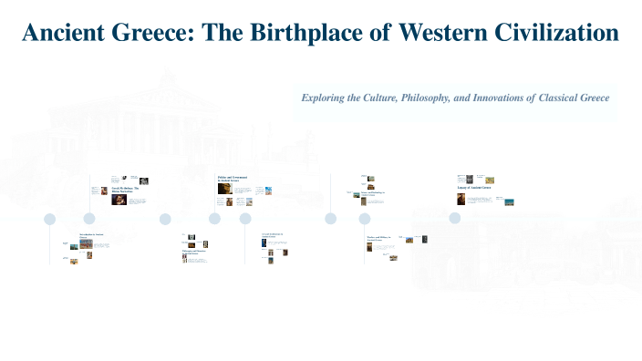 Ancient Greece: The Birthplace of Western Civilization by Jean Pierre ...