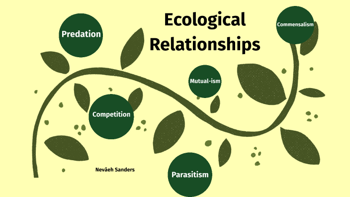Ecological Relationships Presentation by nevaeh sanders on Prezi