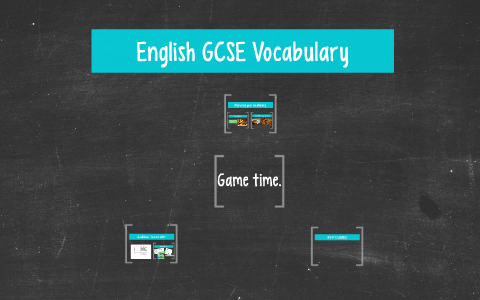 English GCSE Vocabulary by Leoni Roberts on Prezi