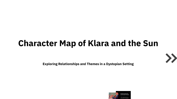 Character Map of Klara and the Sun by Paula Leefken on Prezi