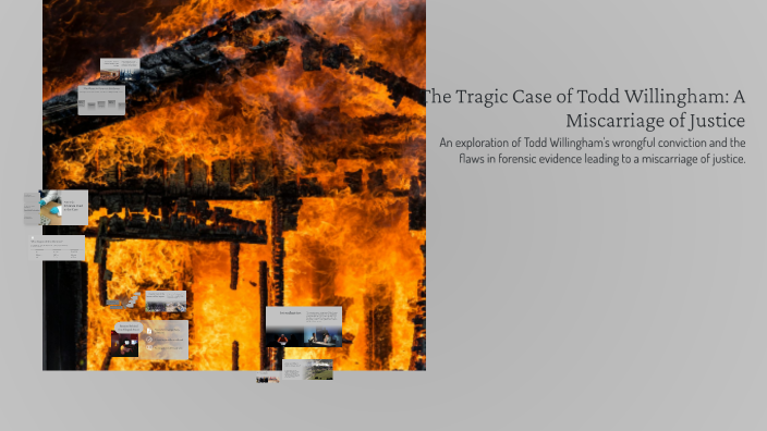 The Tragic Case of Todd Willingham: A Miscarriage of Justice by kimani ...