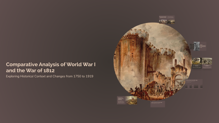 Comparative Analysis of World War I and the War of 1812 by mataya ...