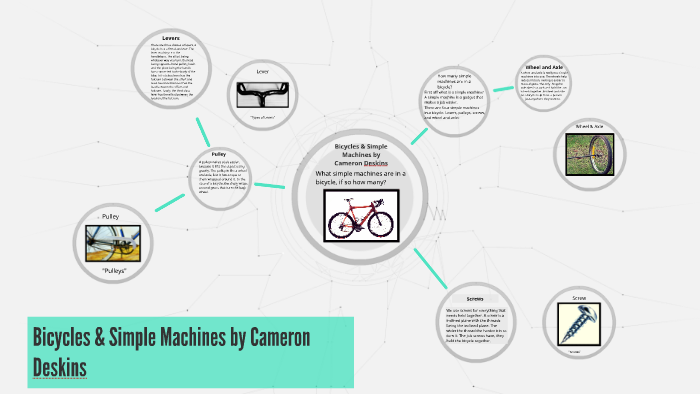 Bicycles & Simple Machines by Cameron Deskins on Prezi