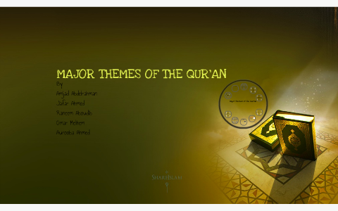 Major Themes of the Qur'an by Fazlur Rahman by Aurooba Ahmed on Prezi