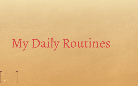 I wake up at six o'clock by Vale Martinez on Prezi