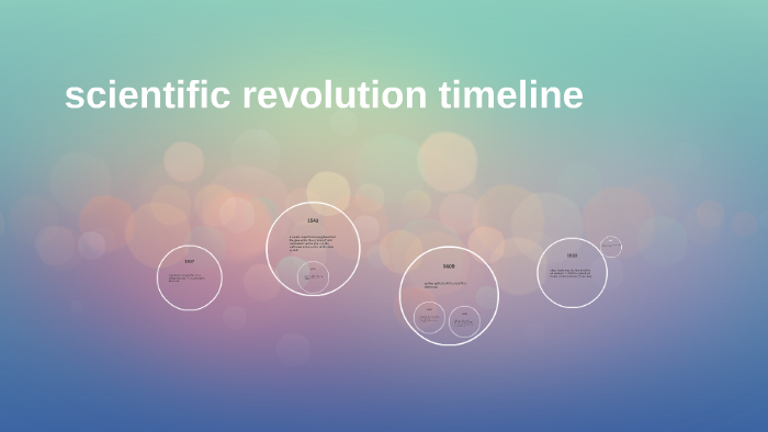 scientific revolution timeline by Tyler Jackson on Prezi