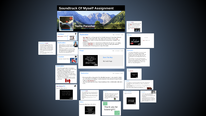 Soundtrack of My Life Assignment by tasha parashar on Prezi