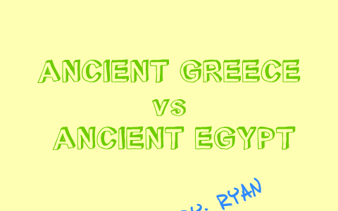 Ancient Greece vs Ancient Egypt by Alex Emery on Prezi