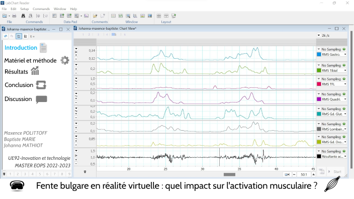 EMG et VR by MATHIOT Johanna