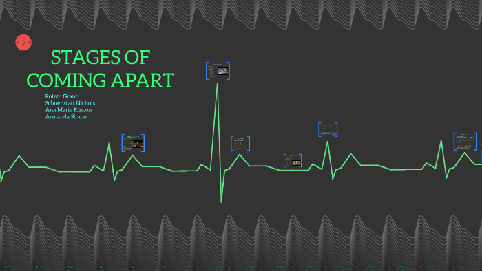 STAGES OF COMING APART by Ana Rincon