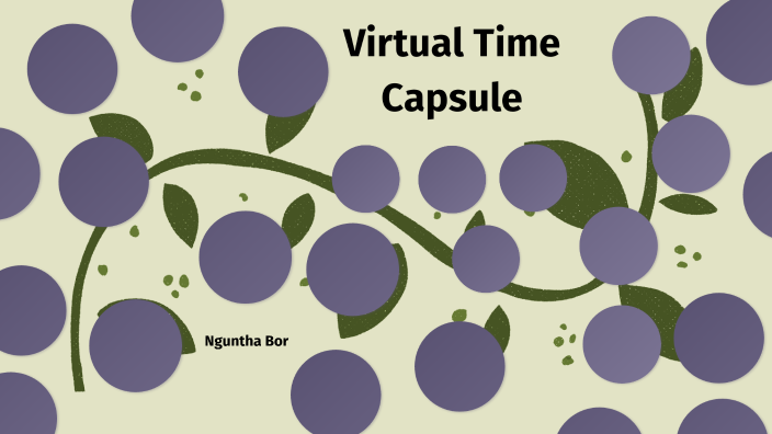 Virtual Time Capsule by Nguntha Bor on Prezi