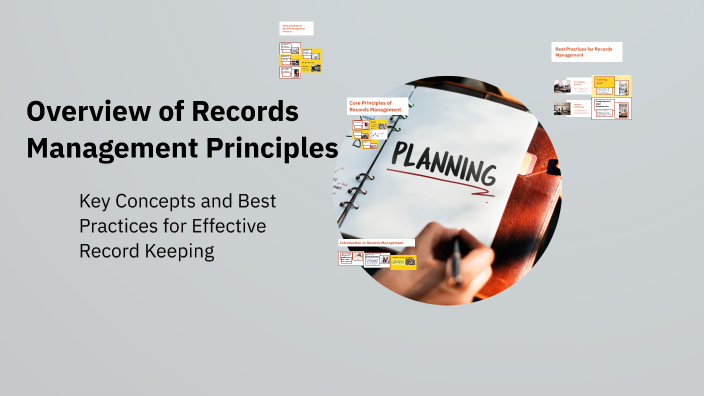 Overview of Records Management Principles by RENECYNTH JAURIGUE on Prezi