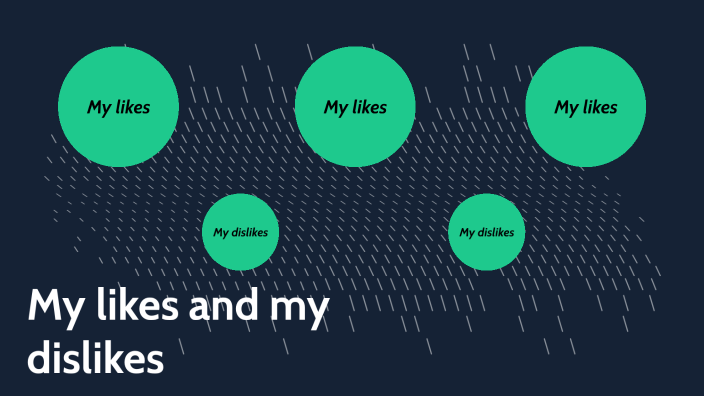 Likes and Dislikes by Jeremy Arroyo Henao on Prezi