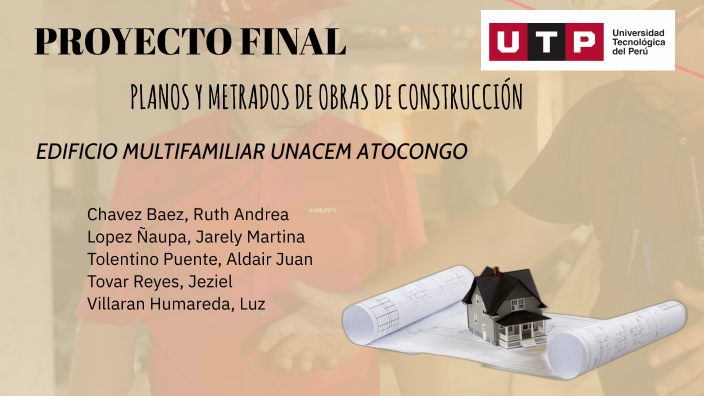 Proyecto de Edificación Multifamiliar by JARELY MARTINA LOPEZ AUPA on Prezi