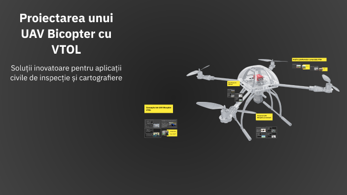 Proiectarea unui UAV Bicopter cu VTOL by Amalia Marin on Prezi