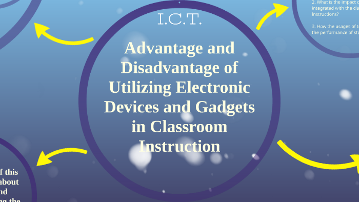 Advantage and Disadvantage of Utilizing Electronic Devices and Gadgets ...