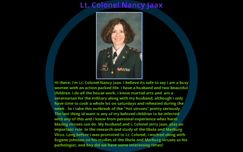 Lt. Col. Nancy Jaax by Quinn Kearse
