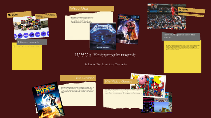 1980s Entertainment by Joell Bennett on Prezi