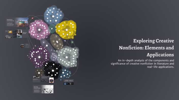 Exploring Creative Nonfiction: Elements and Applications by tanya ...