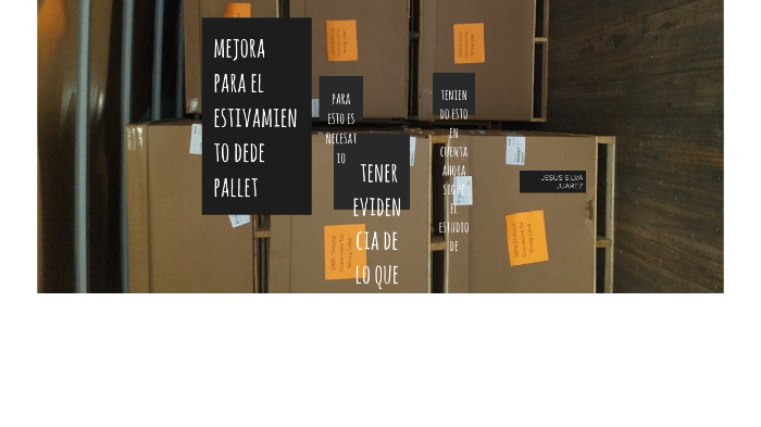 mejora en acomodo de pallet by Jesus silva Juarez on Prezi
