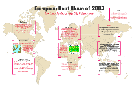 European Heat Wave 2003 by Izzy Spriggs on Prezi