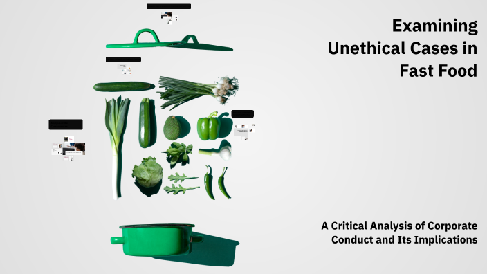 Examining Unethical Cases in Fast Food by Riley Sanchez on Prezi