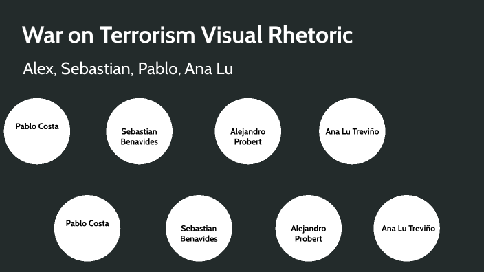 Visual Rhetoric War on Terrorism by Alejandro Probert on Prezi