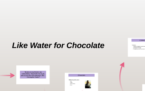 Like Water for Chocolate by Laura Esquivel by Emma Molburg on Prezi