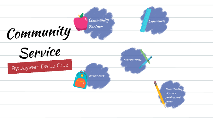 Community Service Presentation by Jayleen De La Cruz on Prezi