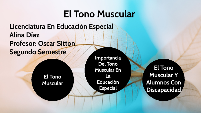 El Tono Muscular by Alina Díaz on Prezi