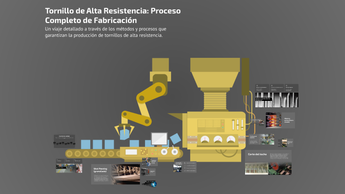 Tornillo de Alta Resistencia: Proceso Completo de Fabricación by ...