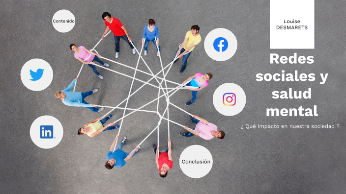 Redes sociales y salud mental by Louise Desmarets on Prezi