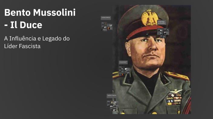 Bento Mussolini - Il Duce by Patrick Joel Andrade on Prezi