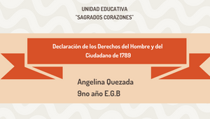 Declaración de los Derechos del Hombre y del Ciudadano de 1789 by ...
