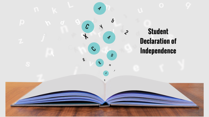 Student Declaration of Independence by Melissa Mejia on Prezi