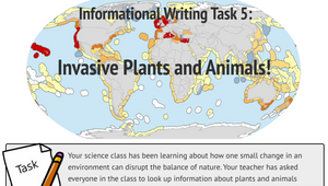 Informational Writing Performance Task 5 - Invasive Plants and Animals ...